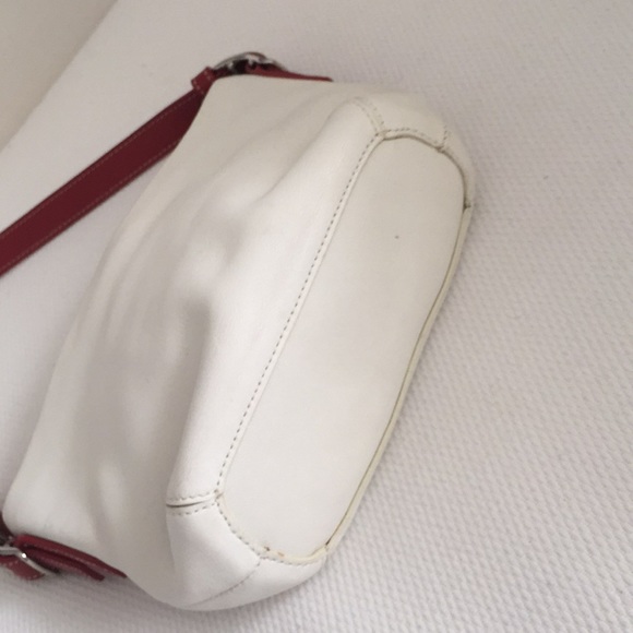 Coach | Bags | Coach White Leather Mini Bag | Poshmark